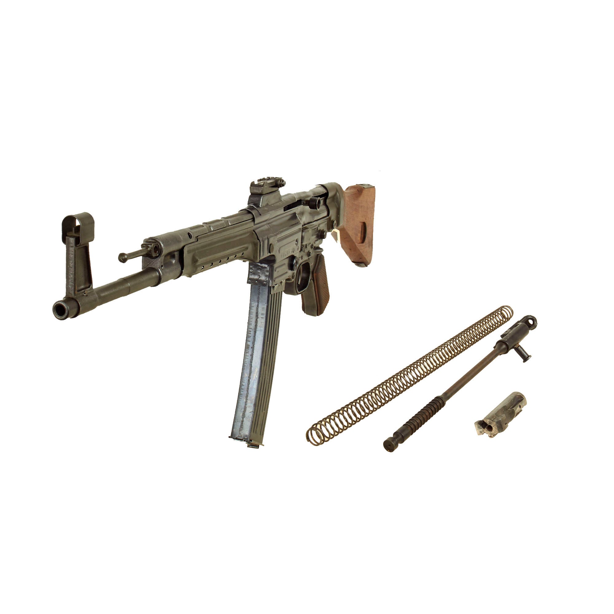 Original German WWII MP44 STG 44 Sturmgewehr Demilled Receiver Display ...
