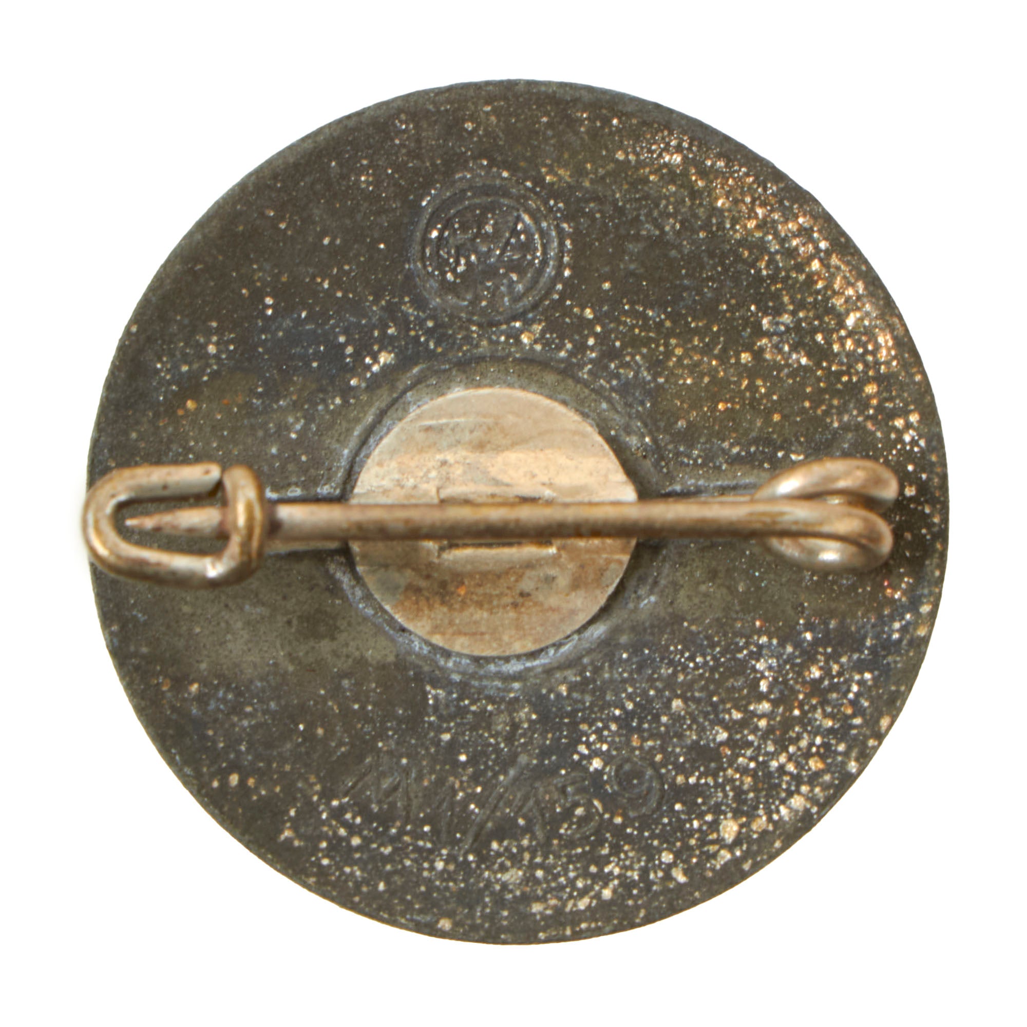 Original German WWII Era NSDAP Party Late War Painted Membership Badge ...