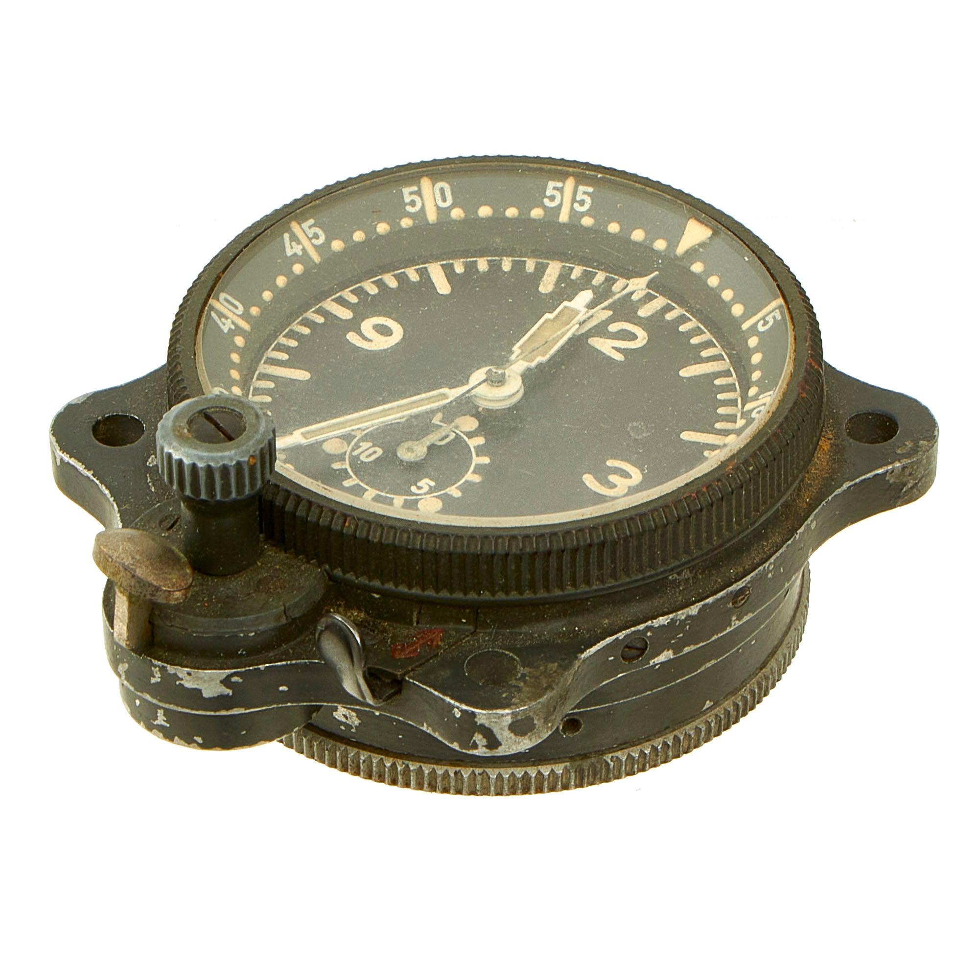 Original German WWII Luftwaffe Junghans Chronograph Cockpit Clock J30B ...