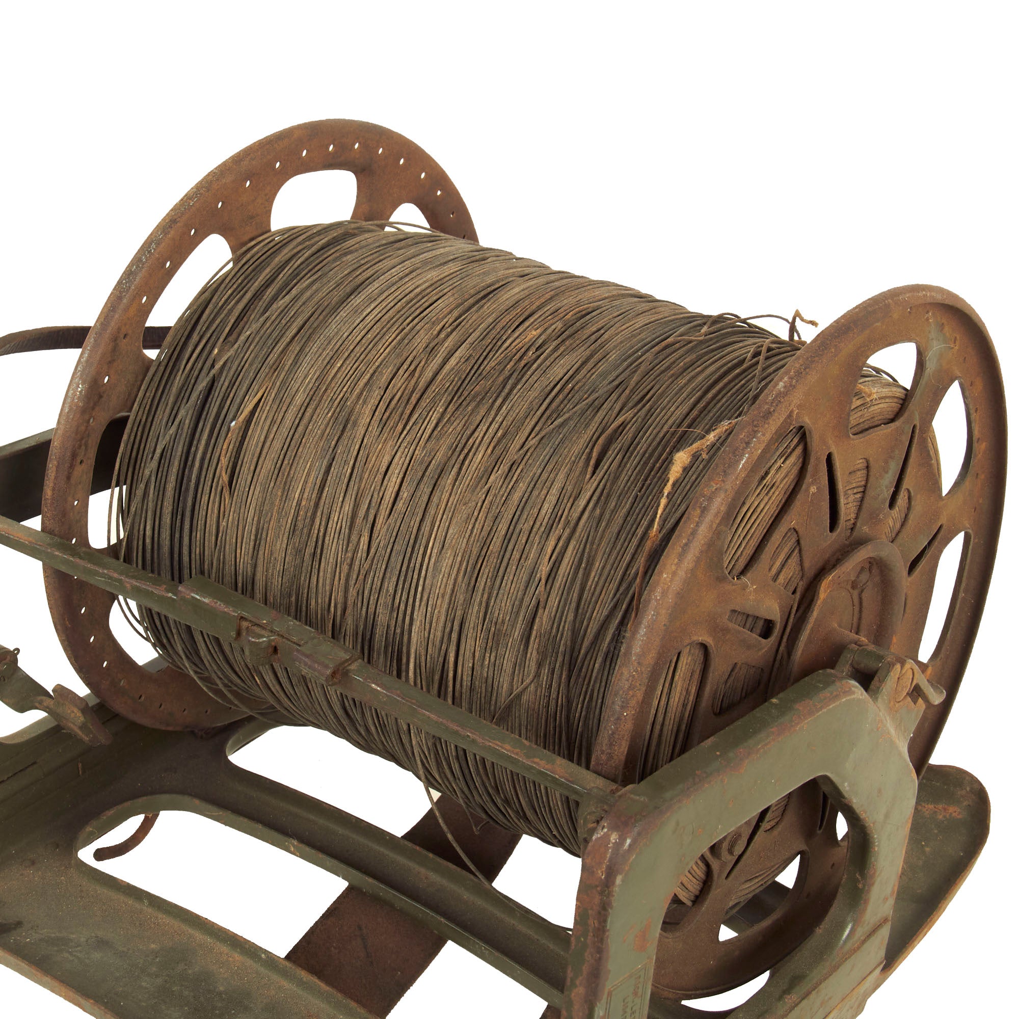 Original German WWII Foldable Cable Reel Backpack by Rich. Leppert K.G ...