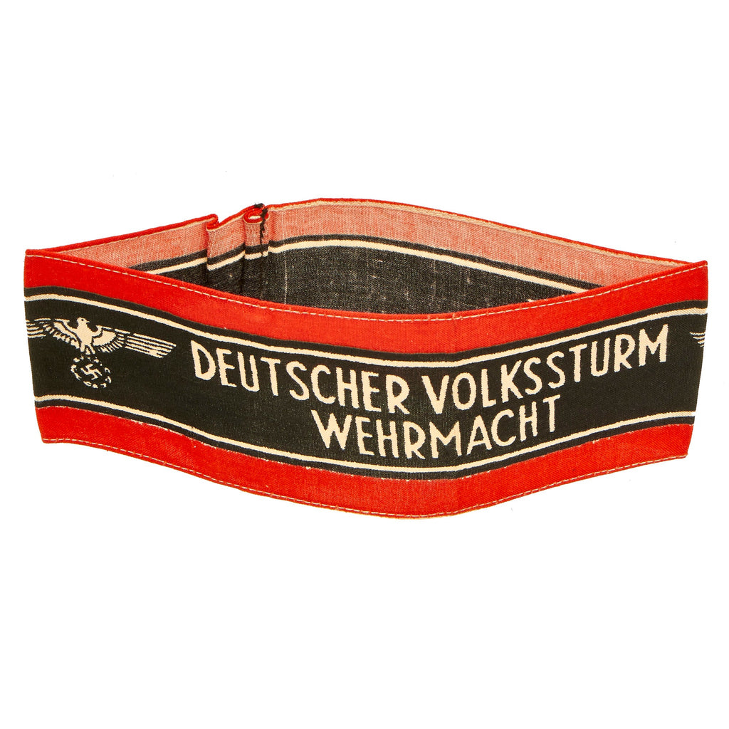 Original German WWII Deutscher Volkssturm Wehrmacht Armband ...