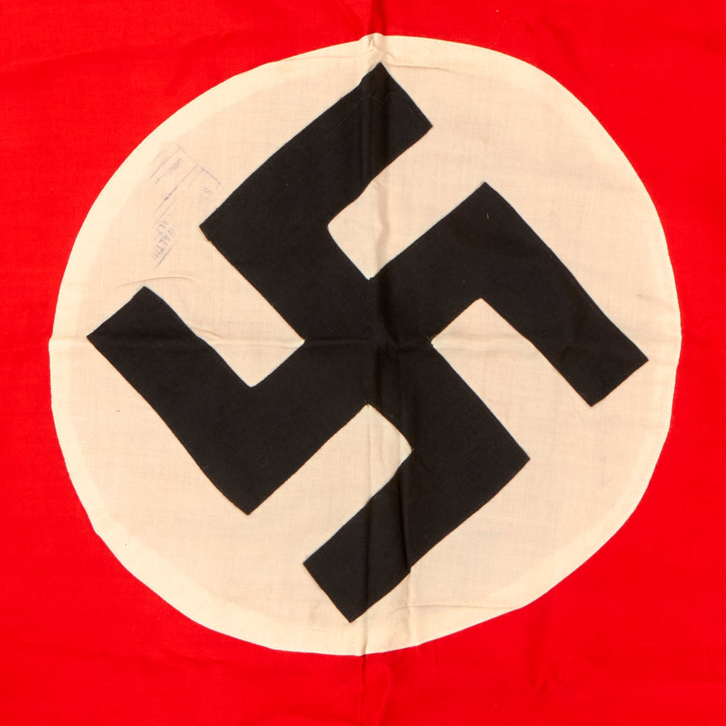 Original German WWII NSDAP National Socialist Party Podium Banner with ...