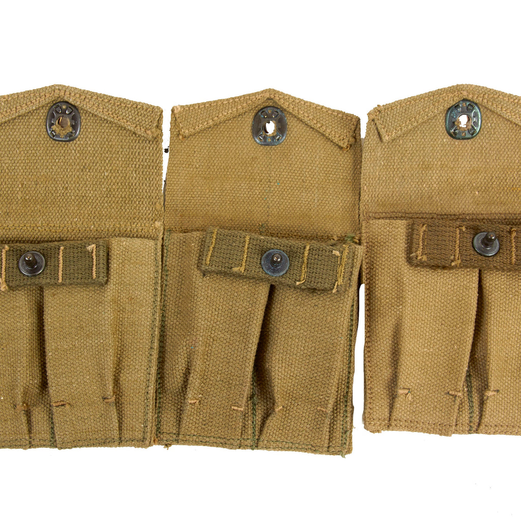 Original U.S. WWII US Marine Corps USMC Marked M1936 Double Magazine P ...