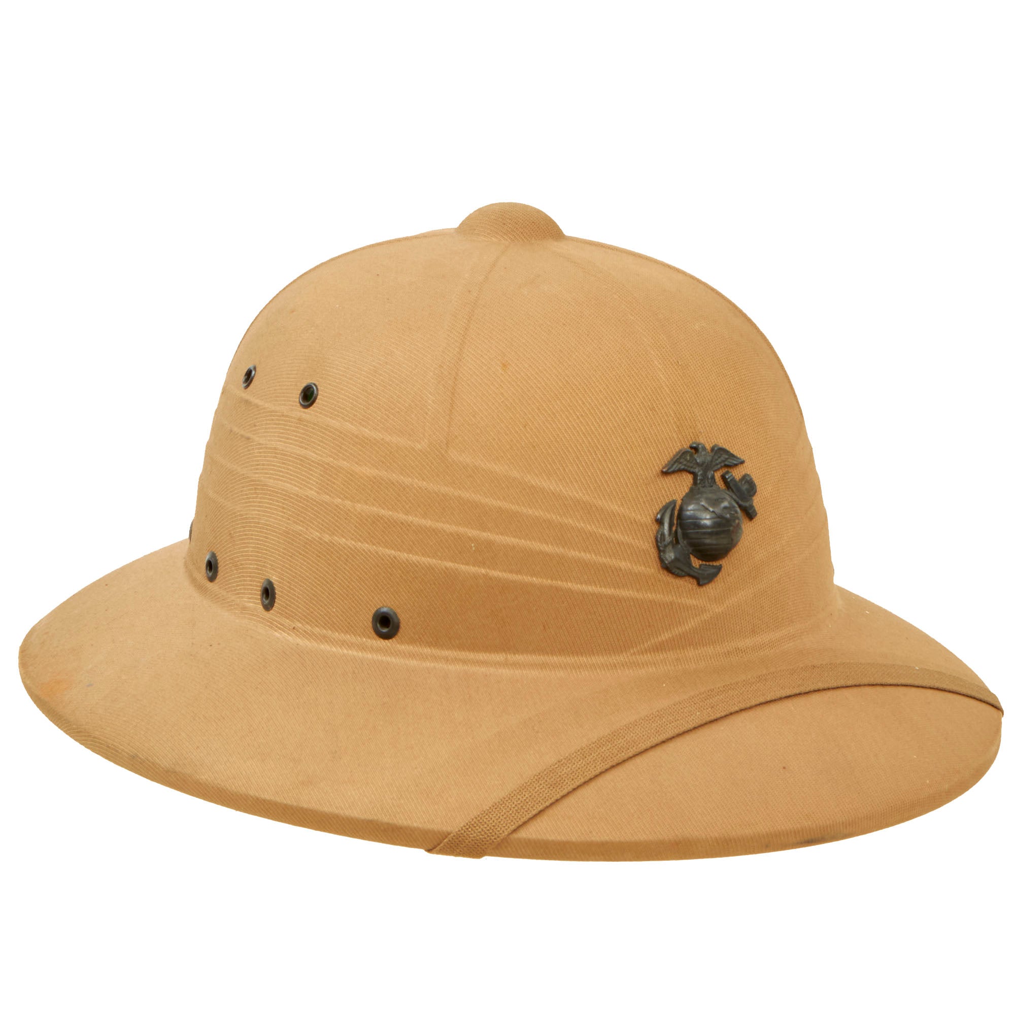 Original U.S. WWII USMC Pressed Fiber Sun Helmet by Hawley Products Co ...