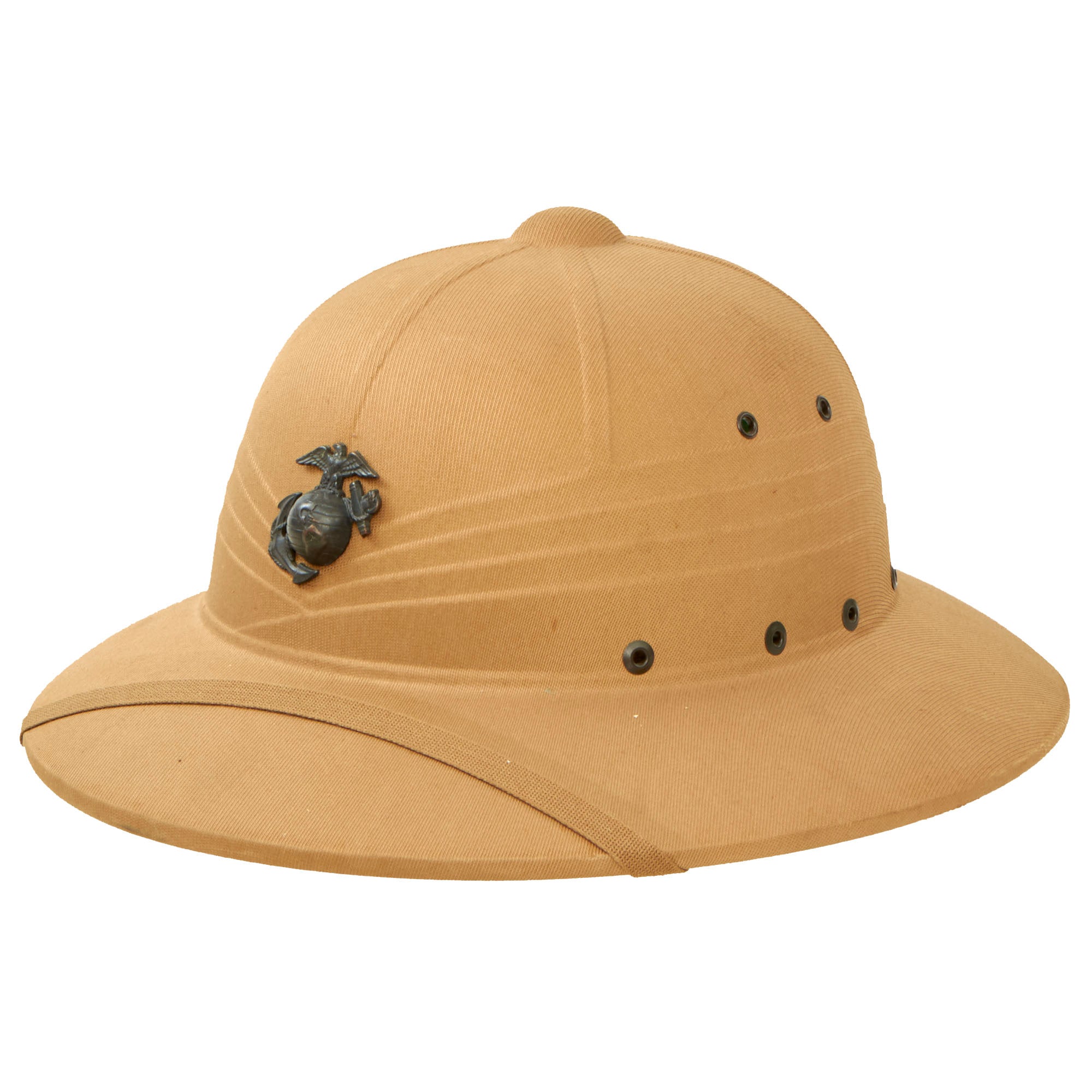 Original U.S. WWII USMC Pressed Fiber Sun Helmet by Hawley Products Co ...