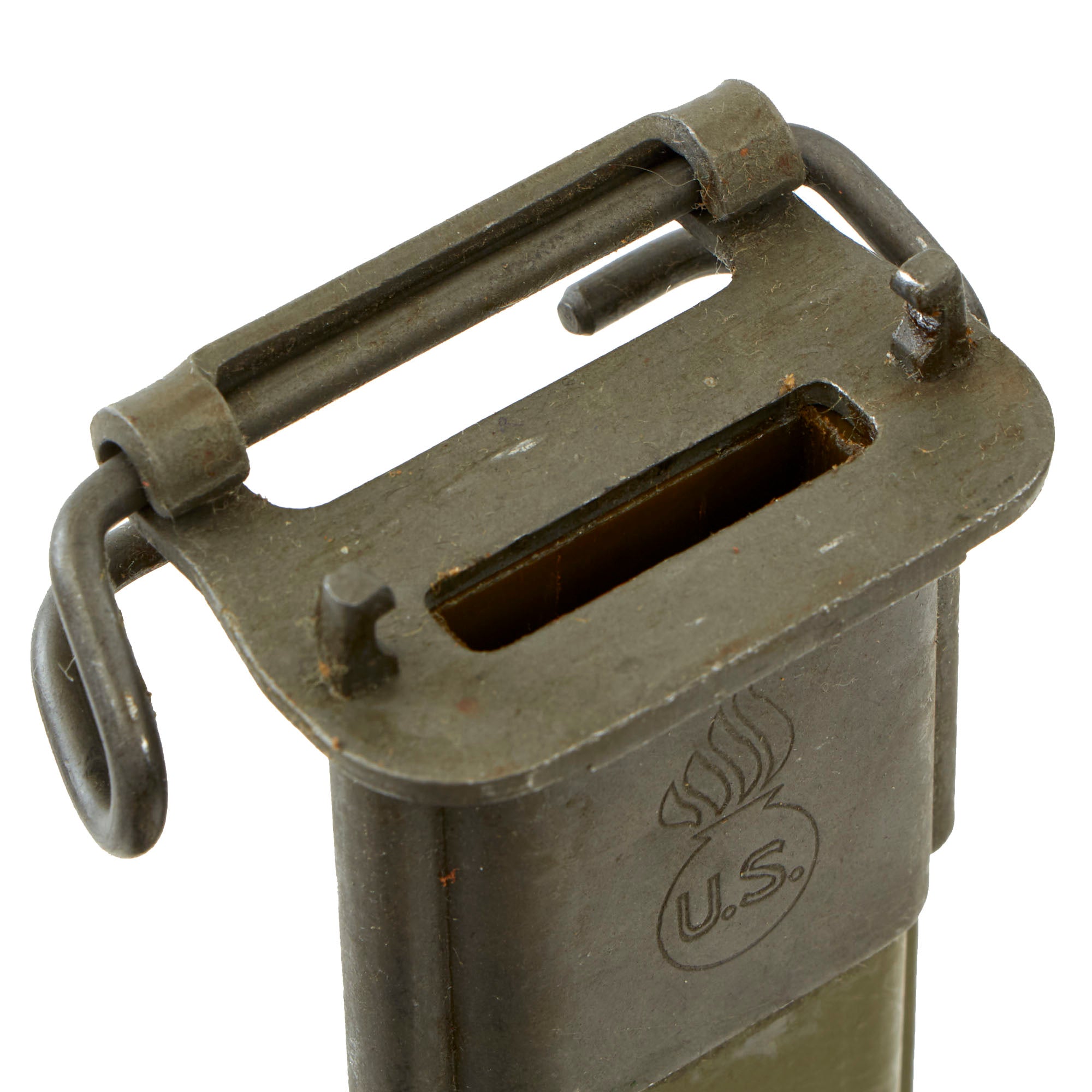 Original U.S. WWII M1942 16" Garand Rifle Bayonet by Utica Cutlery wit ...