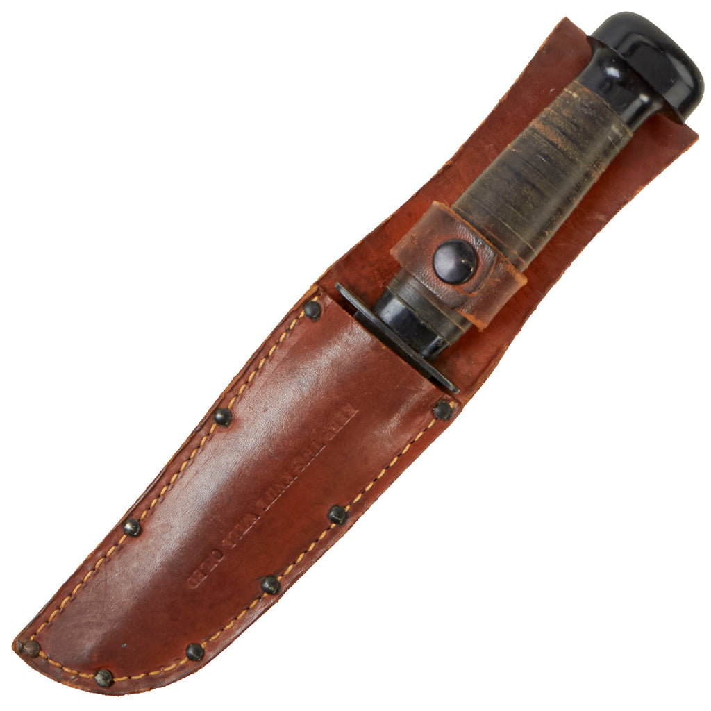 Original U.S. WWII Navy USN Mark 1 Fighting Knife by H. Boker with Lea ...