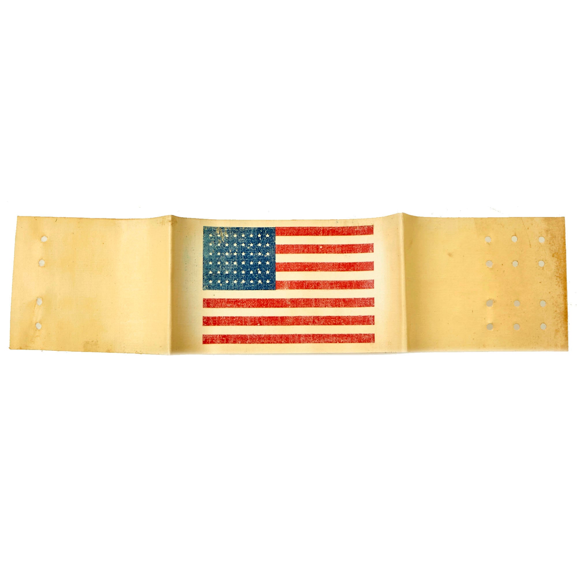 Original U.S. WWII Unissued Paratrooper D-Day Invasion American Flag O ...