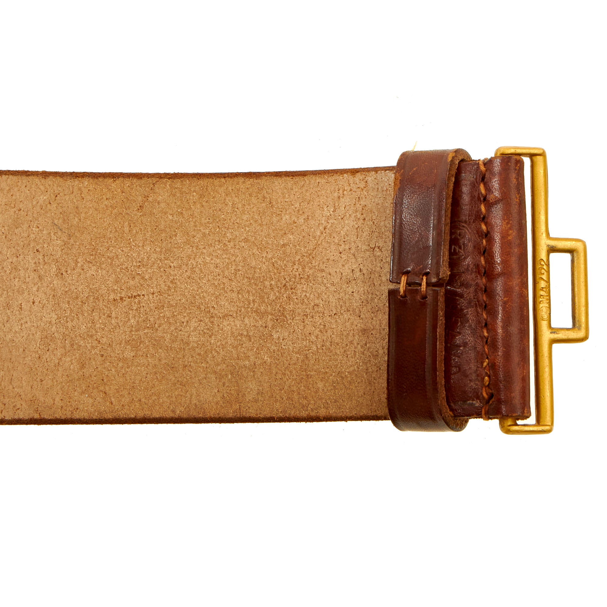 Original German WWII Named USGI Bring Back NSDAP Leader Leather Belt w ...