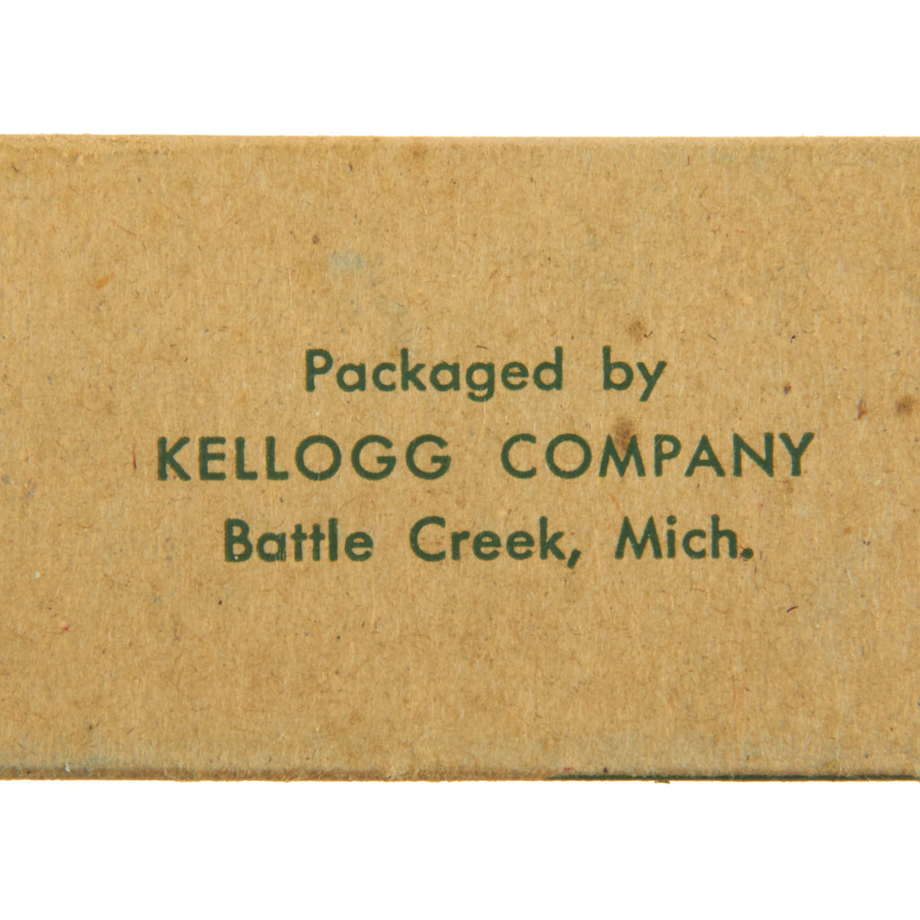 Original U.S. WWII Unopened K-Ration "Morale Series" Supper Meal Unit ...