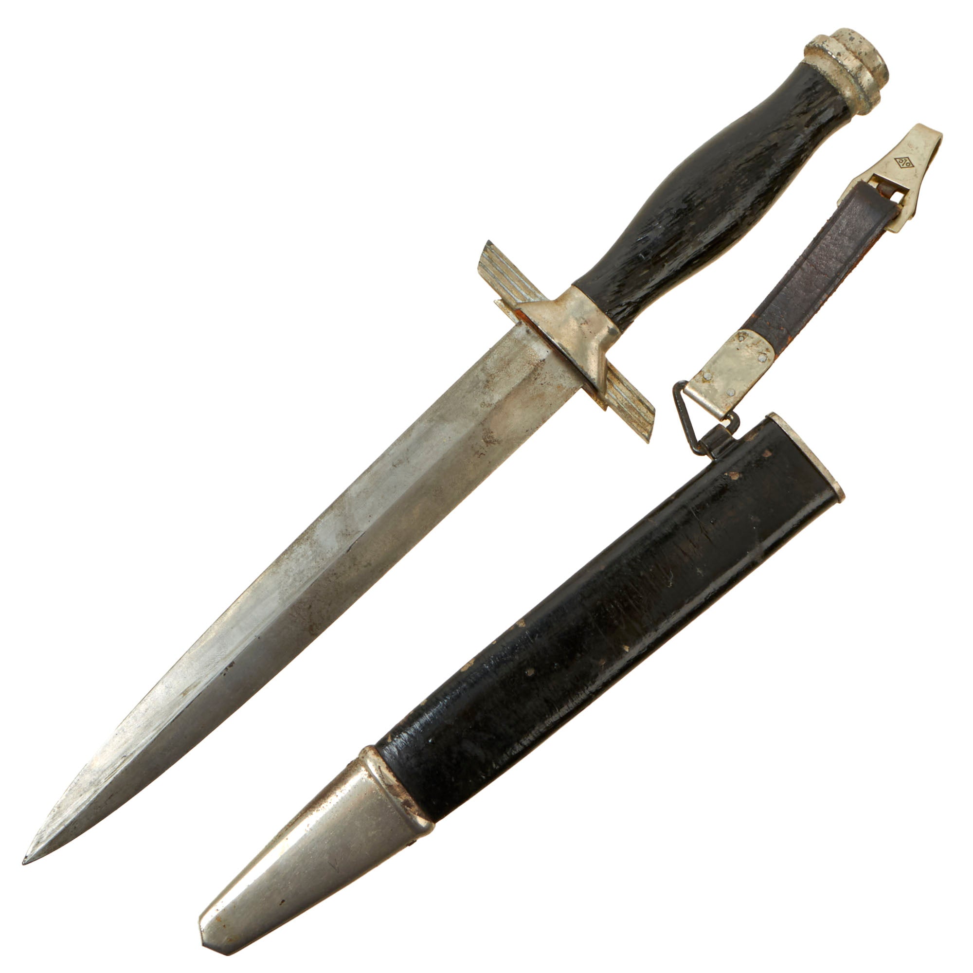 Original German WWII Service Used 2nd Model Enlisted Man's RLB Dagger ...