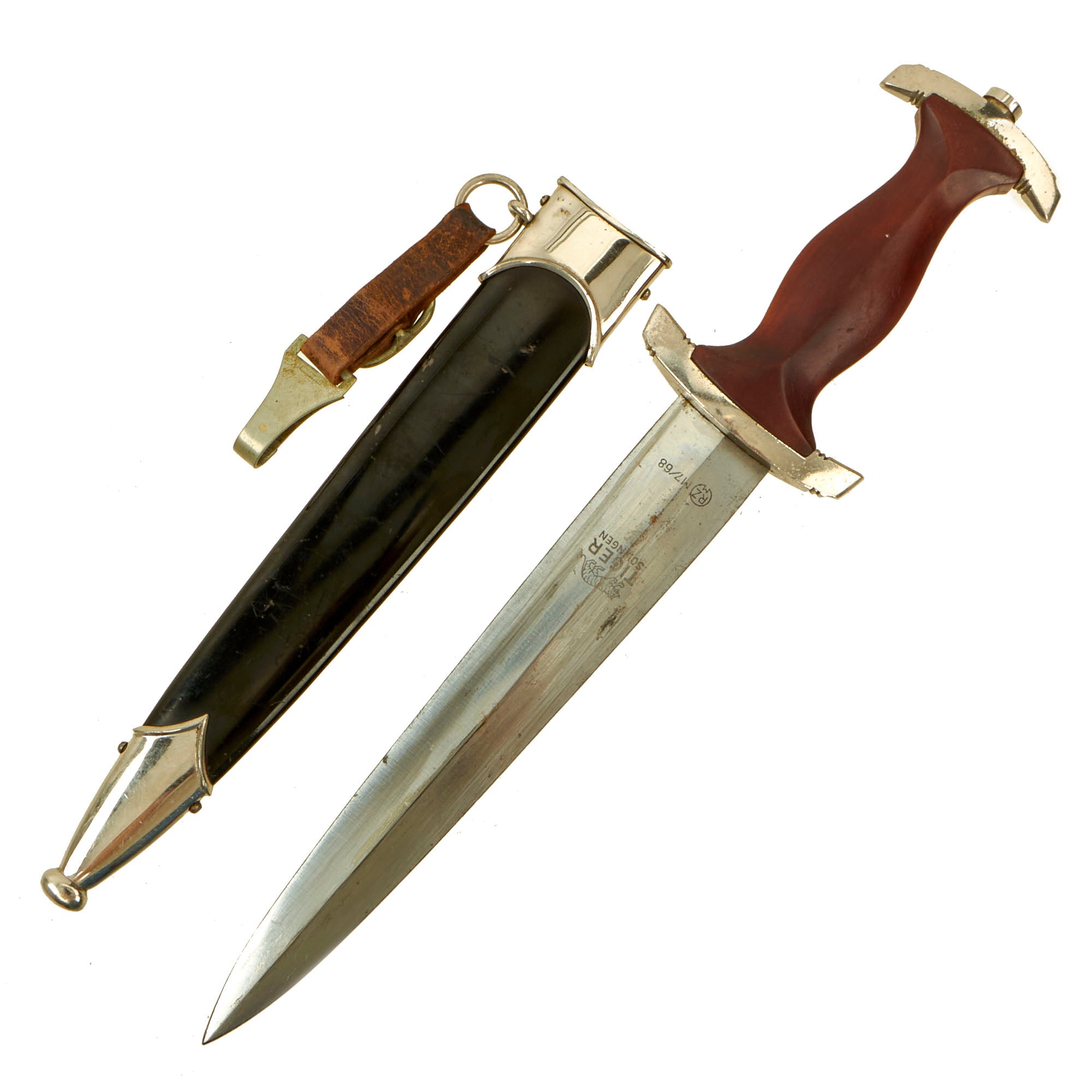 Original German WWII Transitional NSKK Dagger by Tigerwerk Lauterjung ...