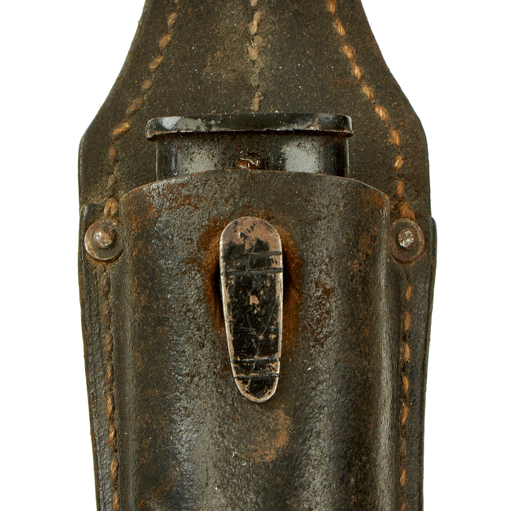 Original German WWII Heer Stag Grip 98k Long Dress Bayonet by Ernst Pa ...