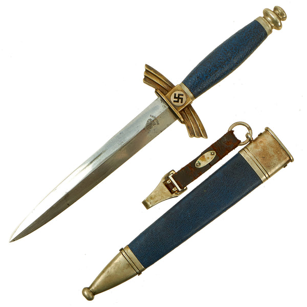 Original WWII German Early NSFK Glider Pilot's Dagger by SMF with Scab ...