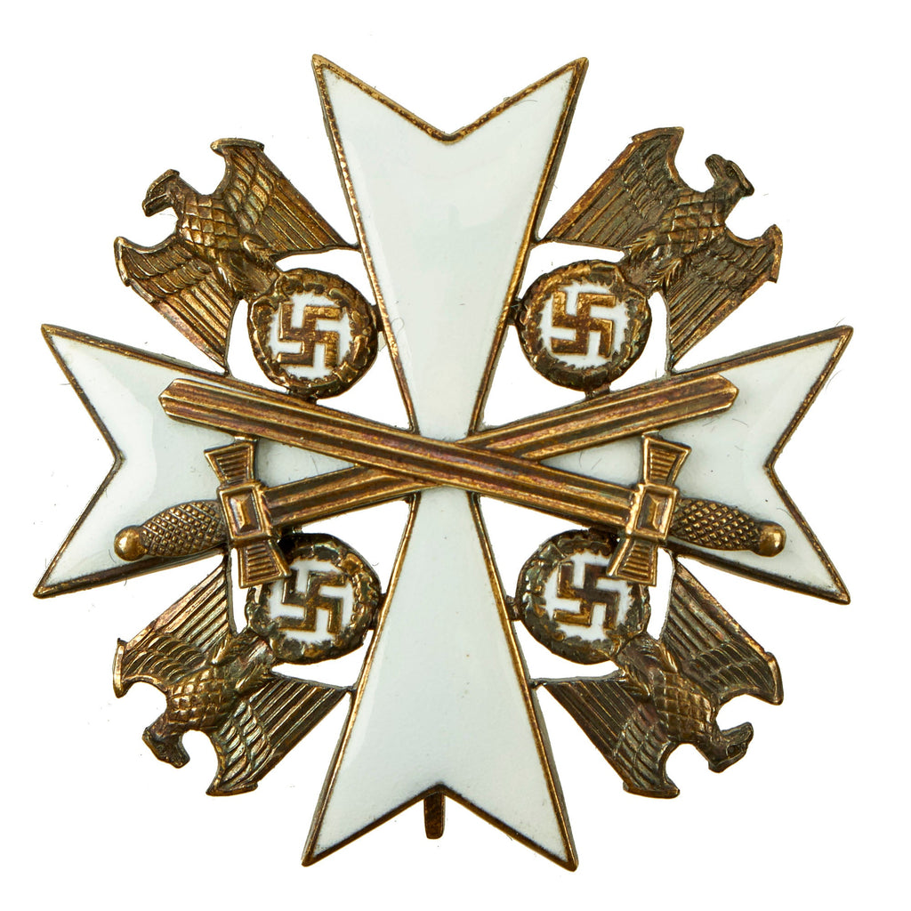 Original German WWII Cased Order of the German Eagle 2nd Class Award w ...