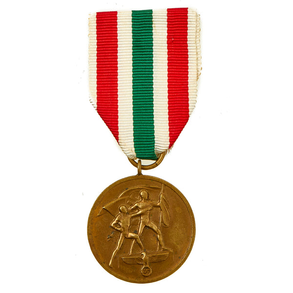Original Rare German WWII Return of Memel Commemorative Medal with Rib ...