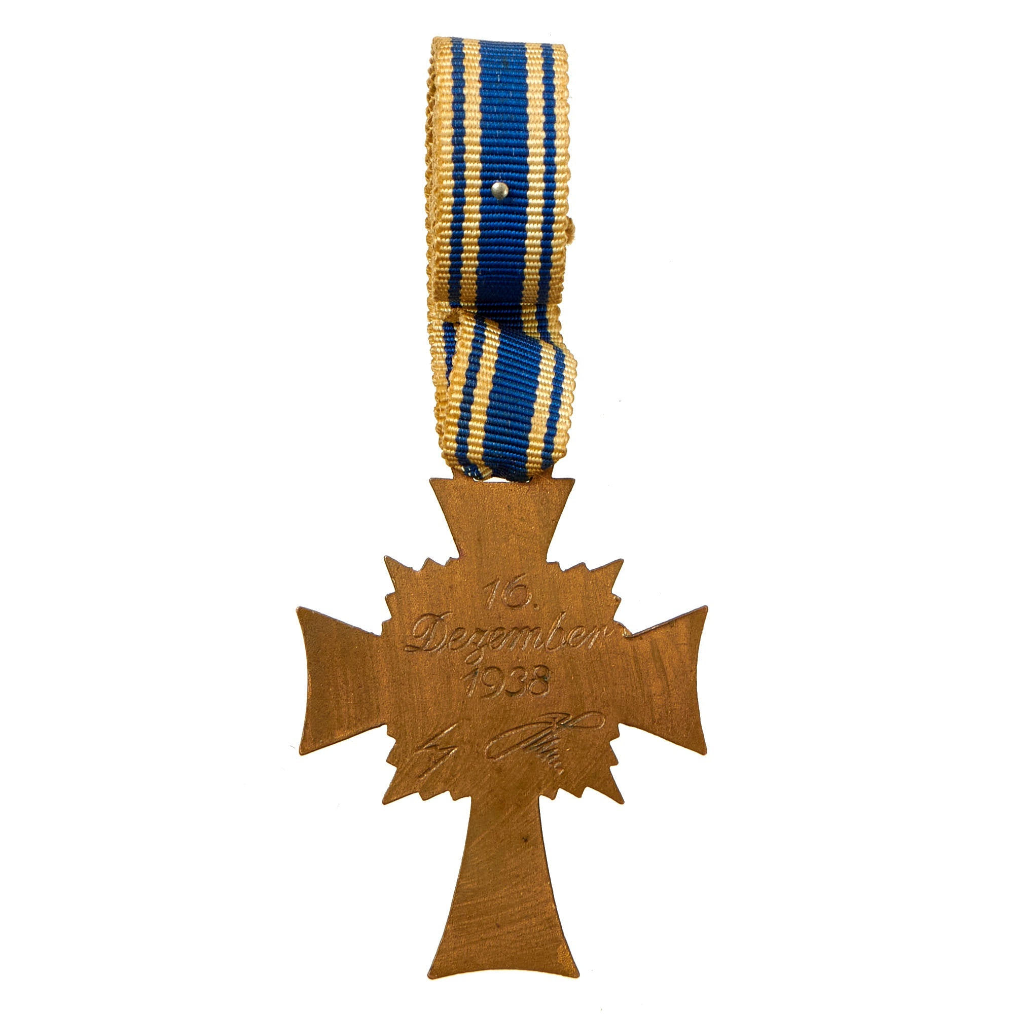 Original German WWII USGI Bring Back Flag & Medal Grouping Featuring M ...