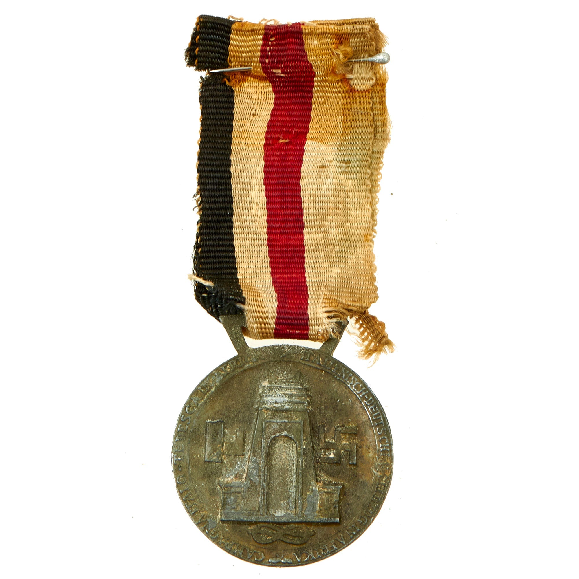 Original German WWII USGI Bring Back Flag & Medal Grouping Featuring M ...