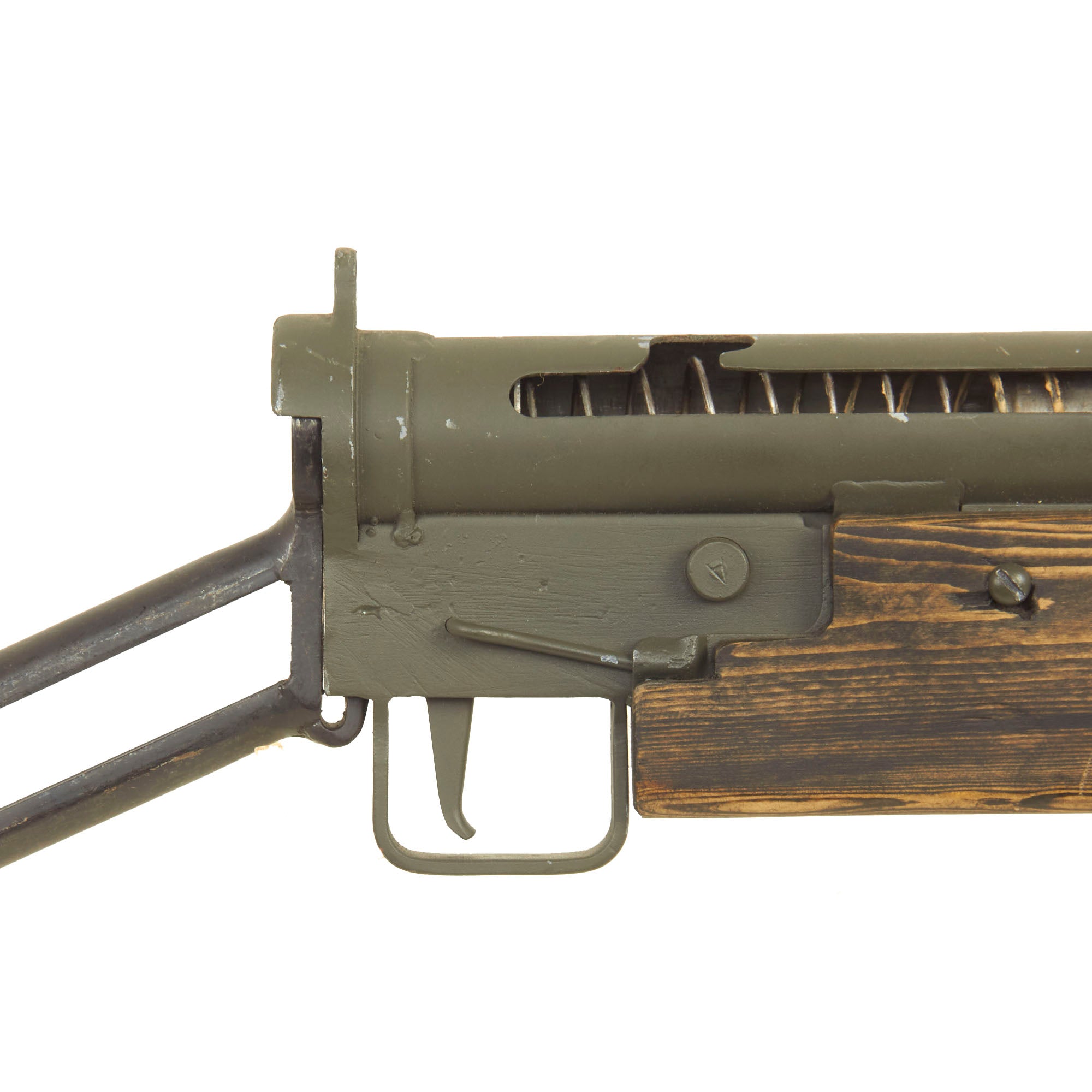 Original British WWII Sten MkII Dummy Gun with MkI Type Fore Stock & M ...