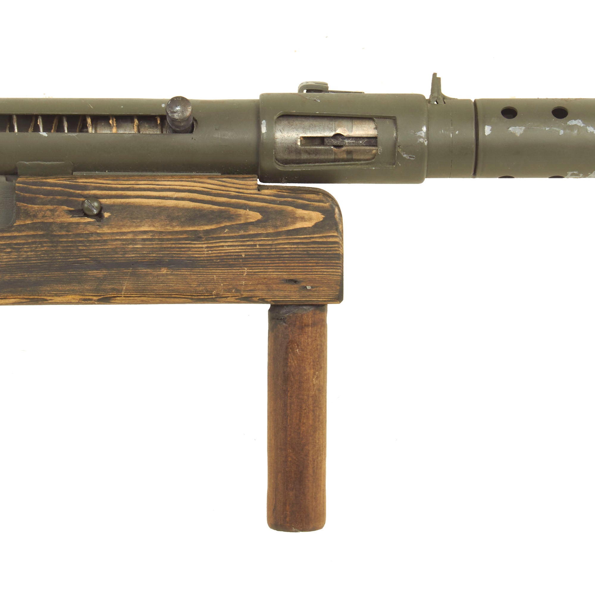 Original British WWII Sten MkII Dummy Gun with MkI Type Fore Stock & M ...