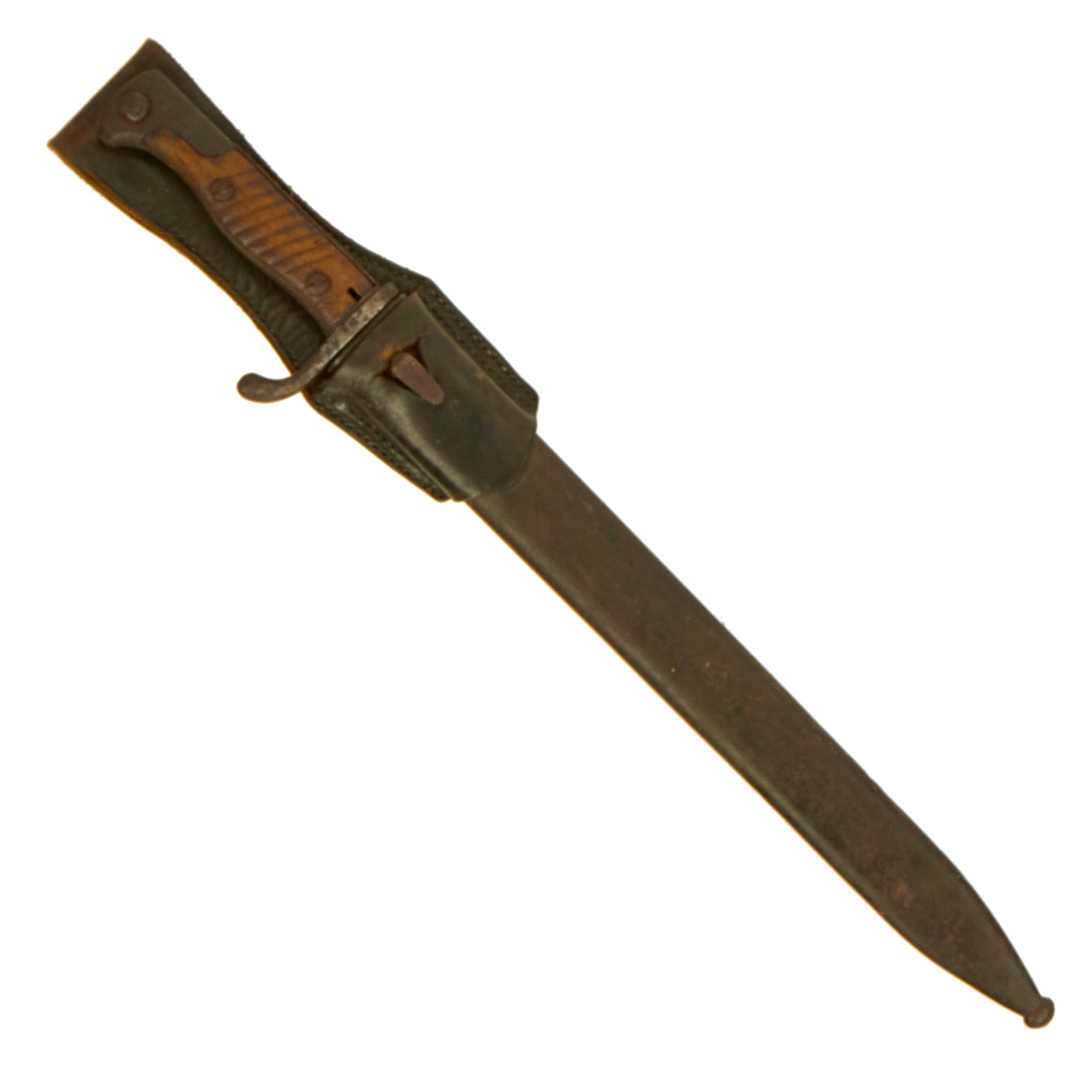 Original German WWI M1898/05 n/A Butcher Sawback Bayonet by Mauser wit ...