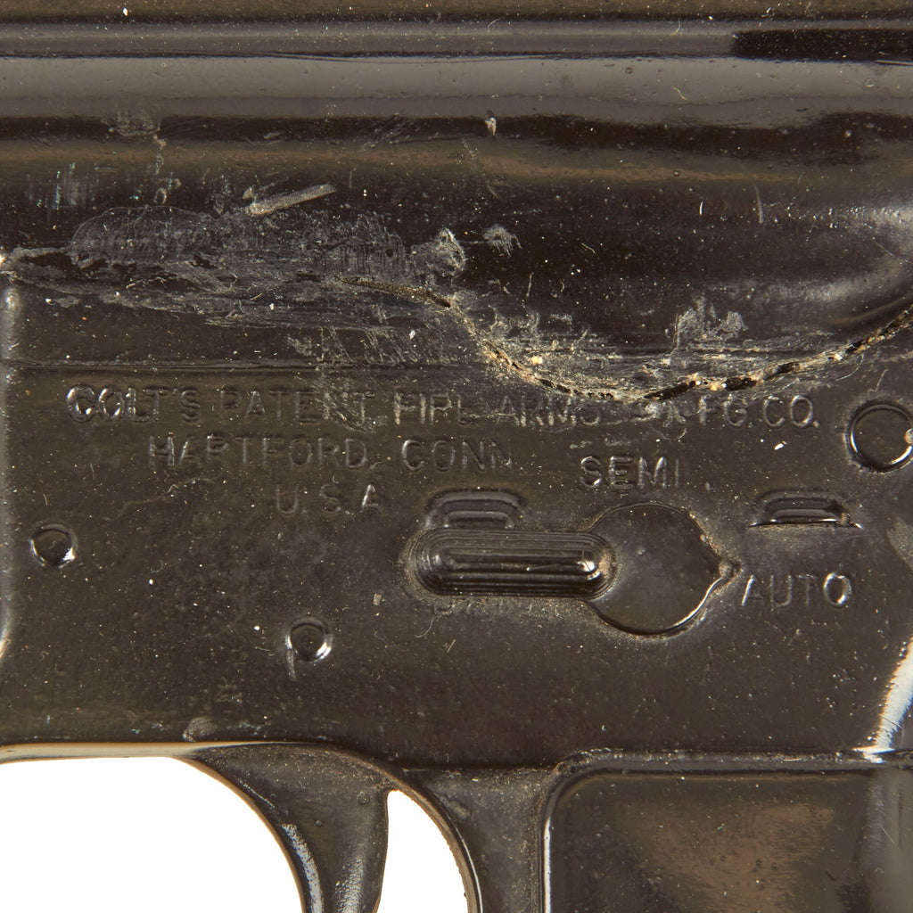 Original U.S. Colt M16A1 AR-15 Rubber Duck Molded Training Rifle With ...