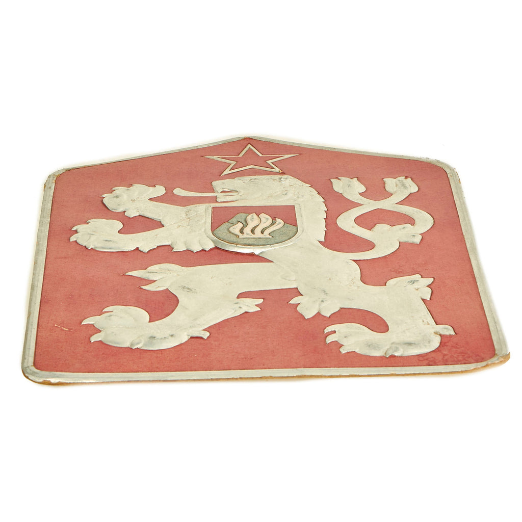 Original Cold War Era Czechoslovak Socialist Republic Coat of Arms and ...