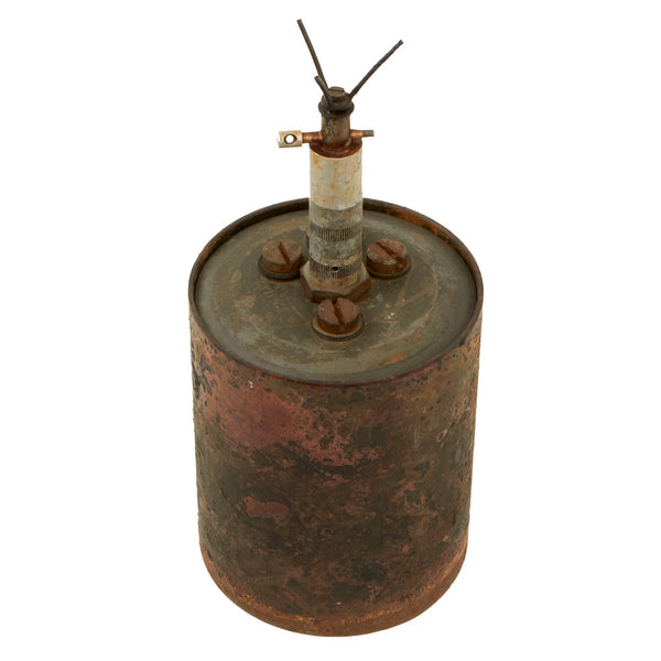 Original WWII German 1940 dated Bouncing Betty S-Mine with Pressure Fu ...