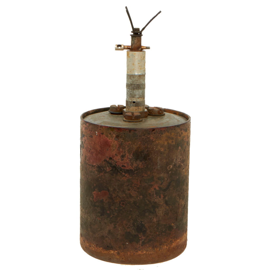 Original WWII German 1940 dated Bouncing Betty S-Mine with Pressure Fu ...