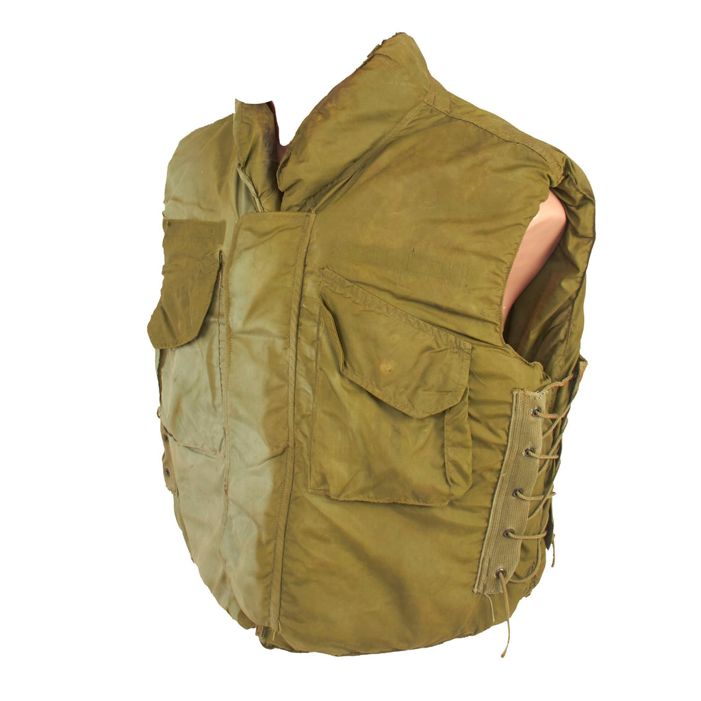 Original U.S. Vietnam War Era Service Used M69 Flak Vest Body Armor in ...
