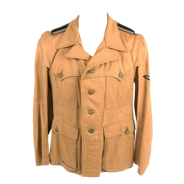 Original German WWII Afrika Korps Waffen SS Reconnaissance SS-Untersch ...