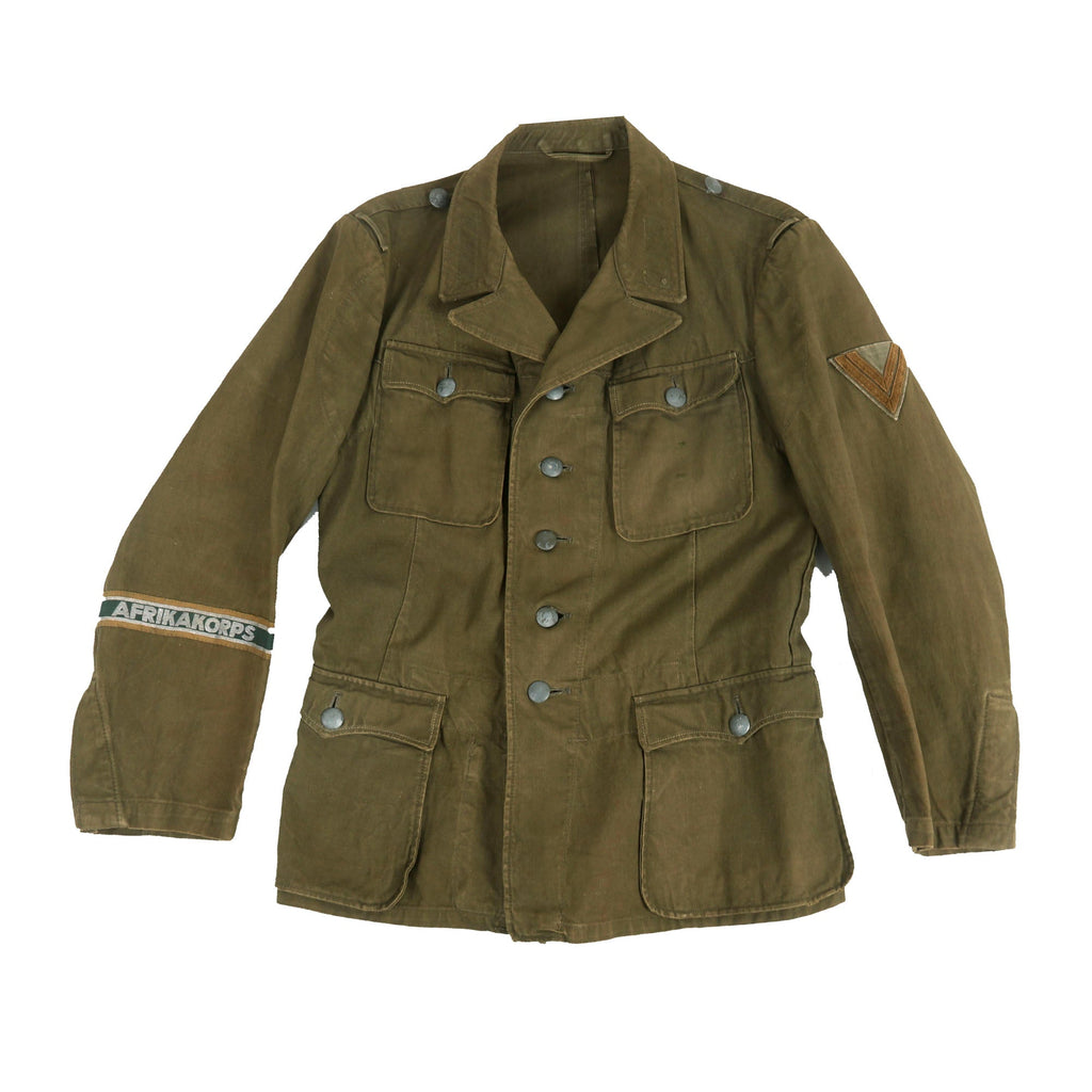 Original German WWII Afrika Korps Obergefreiter Enlisted M41 Tropical ...