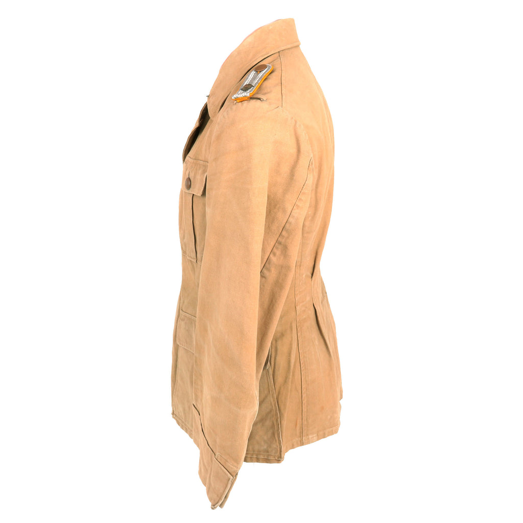 Original German WWII Afrika Korps Luftwaffe Oberleutnant Officer's Tan ...