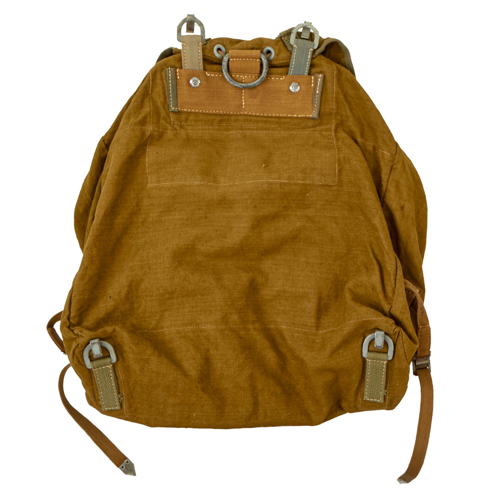 Original German WWII Tornister 34 Cowhide Backpack with Shoulder Straps ...