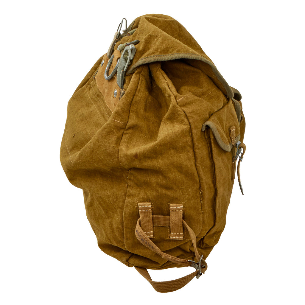 Original German WWII Tornister 34 Cowhide Backpack with Shoulder Straps ...