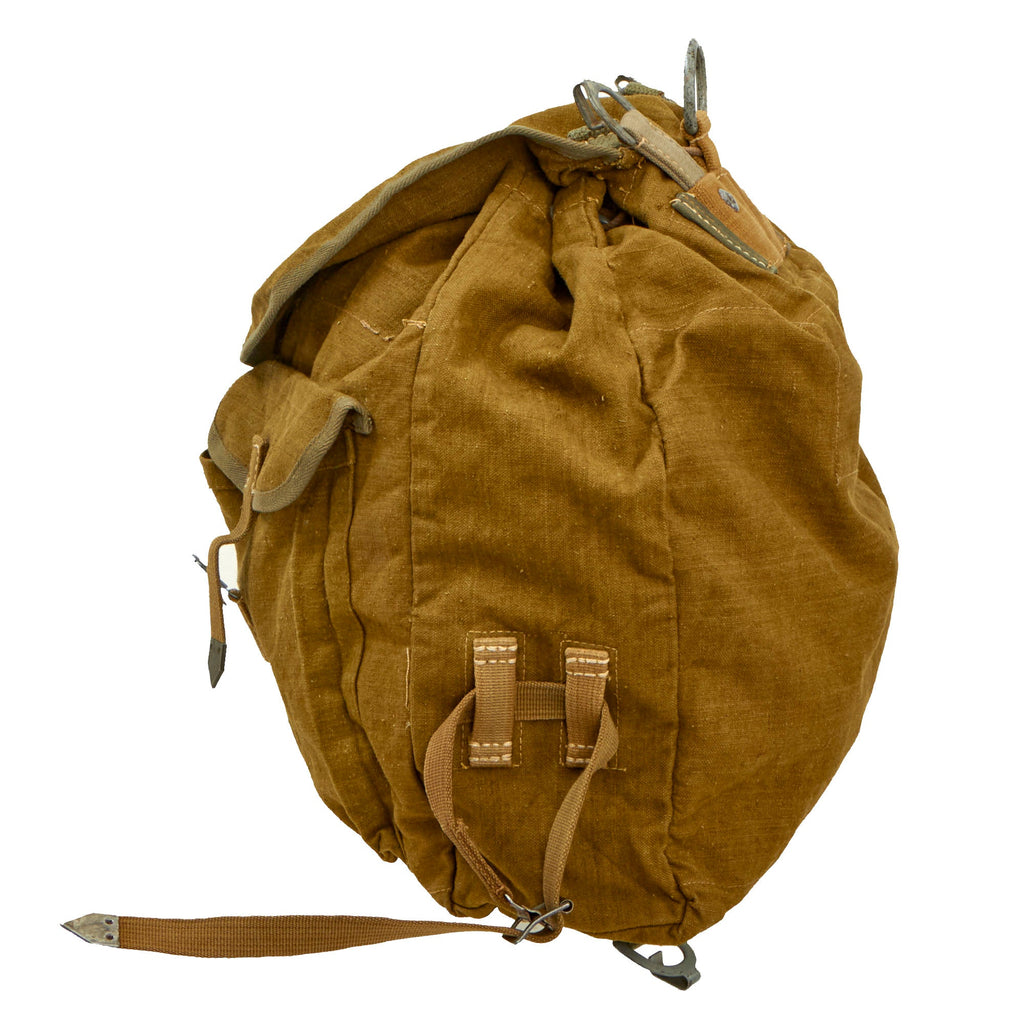 Original German WWII Tornister 34 Cowhide Backpack with Shoulder Straps ...