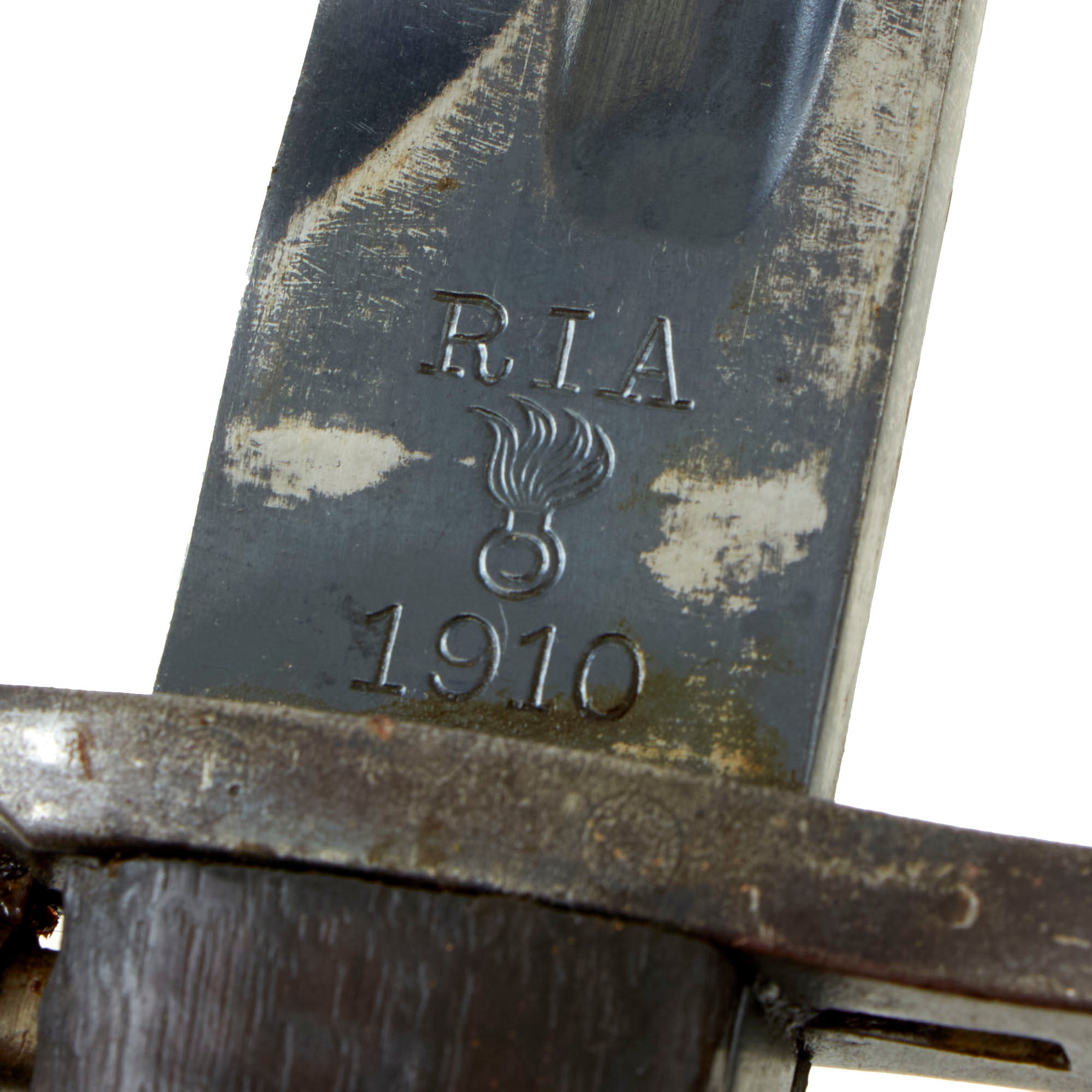 Original U.S. WWI M1905 Springfield 16 inch Rifle Bayonet by R.I.A. wi ...