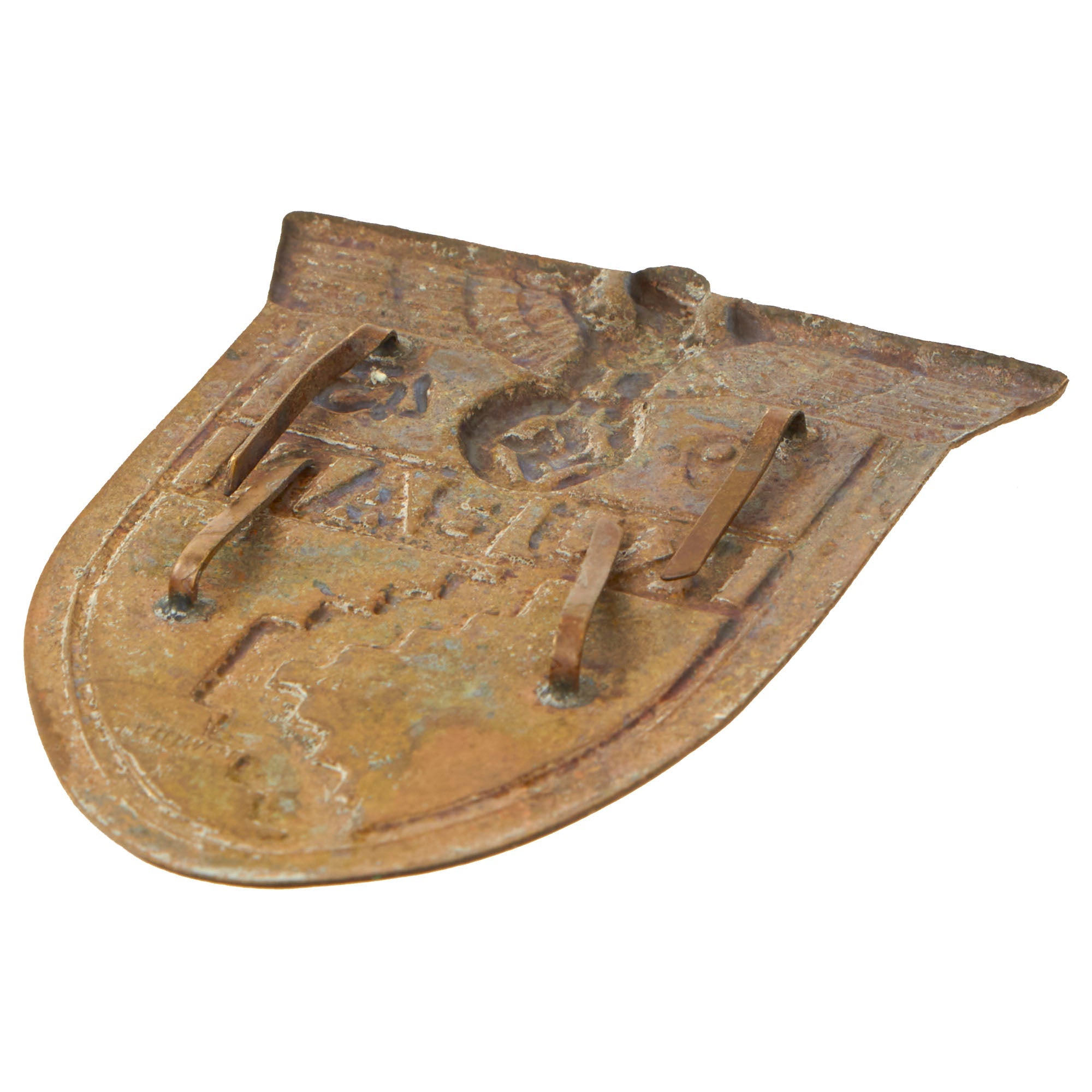 Original German WWII Kuban Bridgehead Shield Decoration - Ärmelschild ...