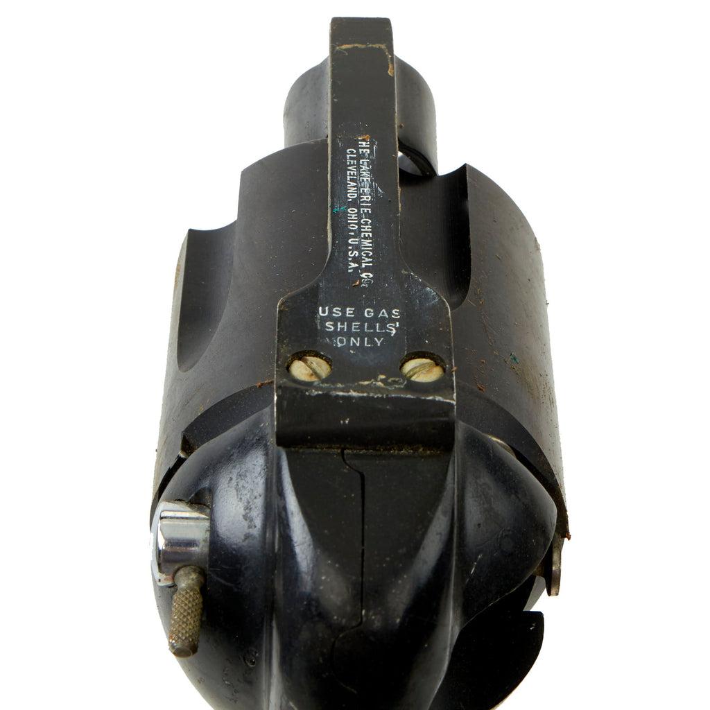 Original U.S. Post WWII LECCO Model 512 12 Gauge 5-Shot Tear Gas Revol ...
