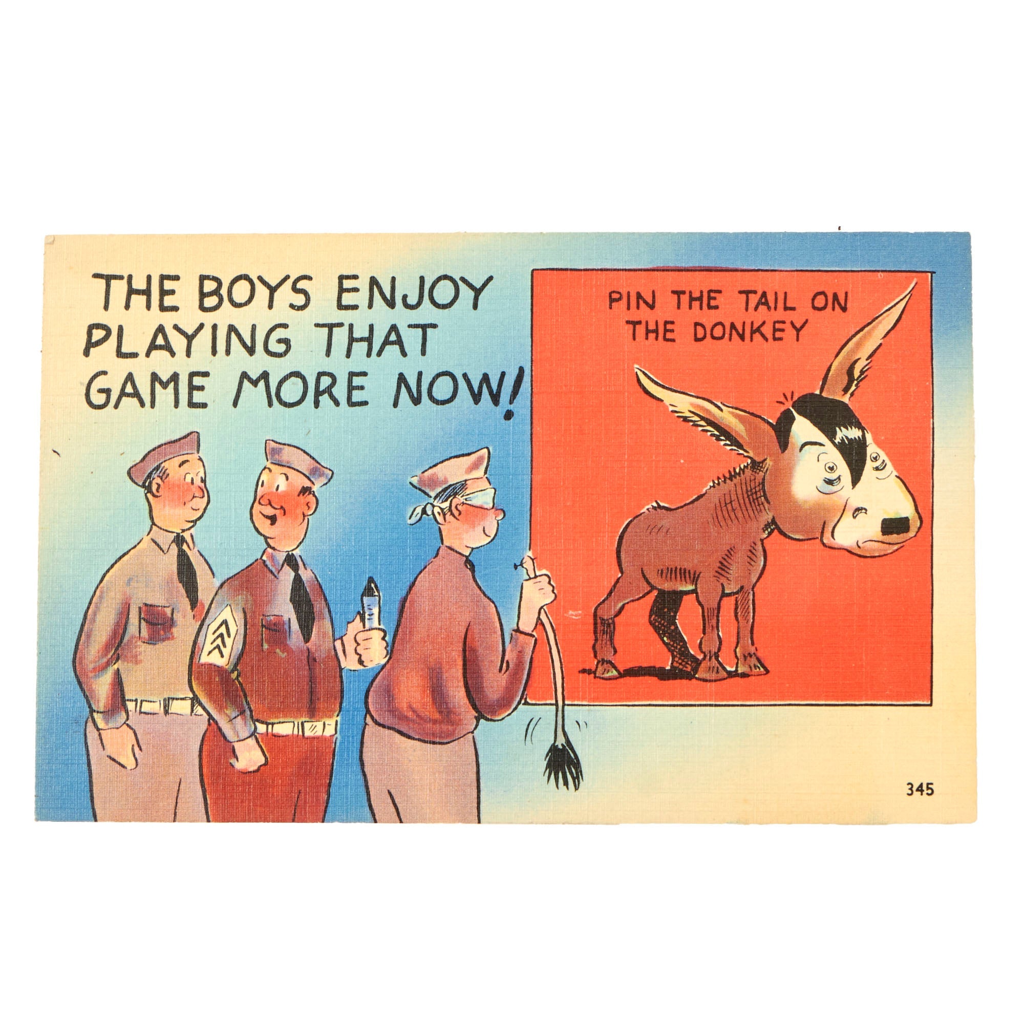 Original WWII Anti-Axis Political Cartoon Illustration Postcards - Set ...