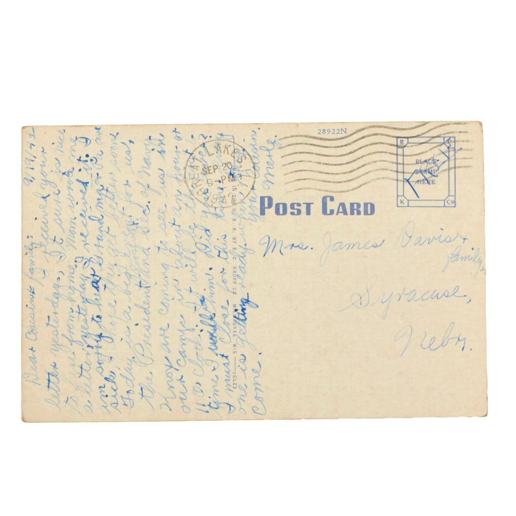 Original WWII Anti-Axis Political Cartoon Illustration Postcards - Set ...