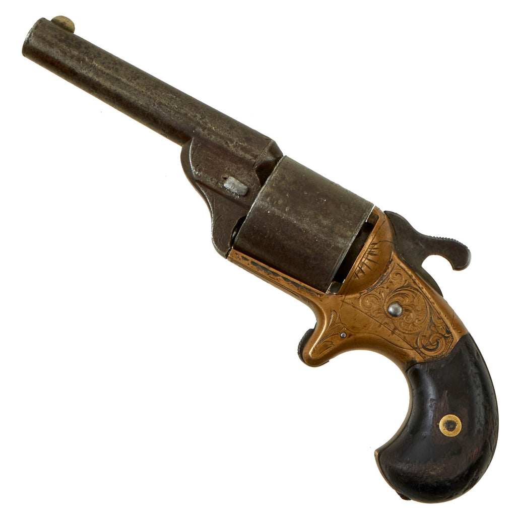 Original U.S. Civil War Era Moore's Patent Teat Fire .32 Cal Brass Fra ...