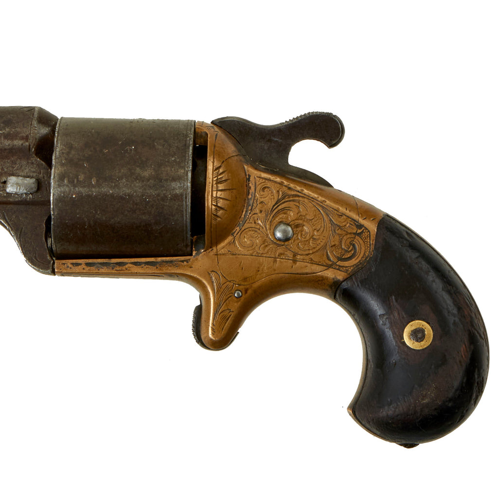 Original U.S. Civil War Era Moore's Patent Teat Fire .32 Cal Brass Fra ...