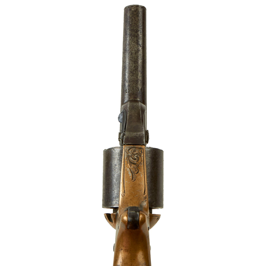 Original U.S. Civil War Era Moore's Patent Teat Fire .32 Cal Brass Fra ...