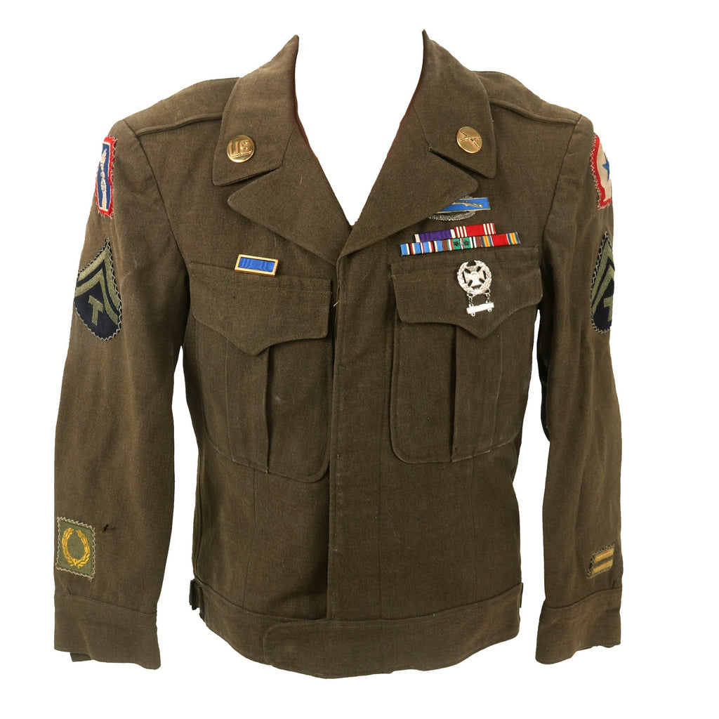 Original U.S. WWII 442nd Regimental Combat Team Named Ike Jacket For T ...
