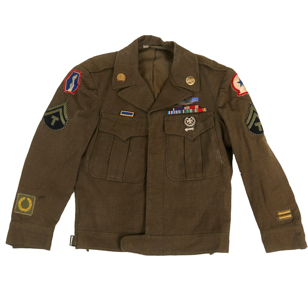 Original U.S. WWII 442nd Regimental Combat Team Named Ike Jacket For T ...