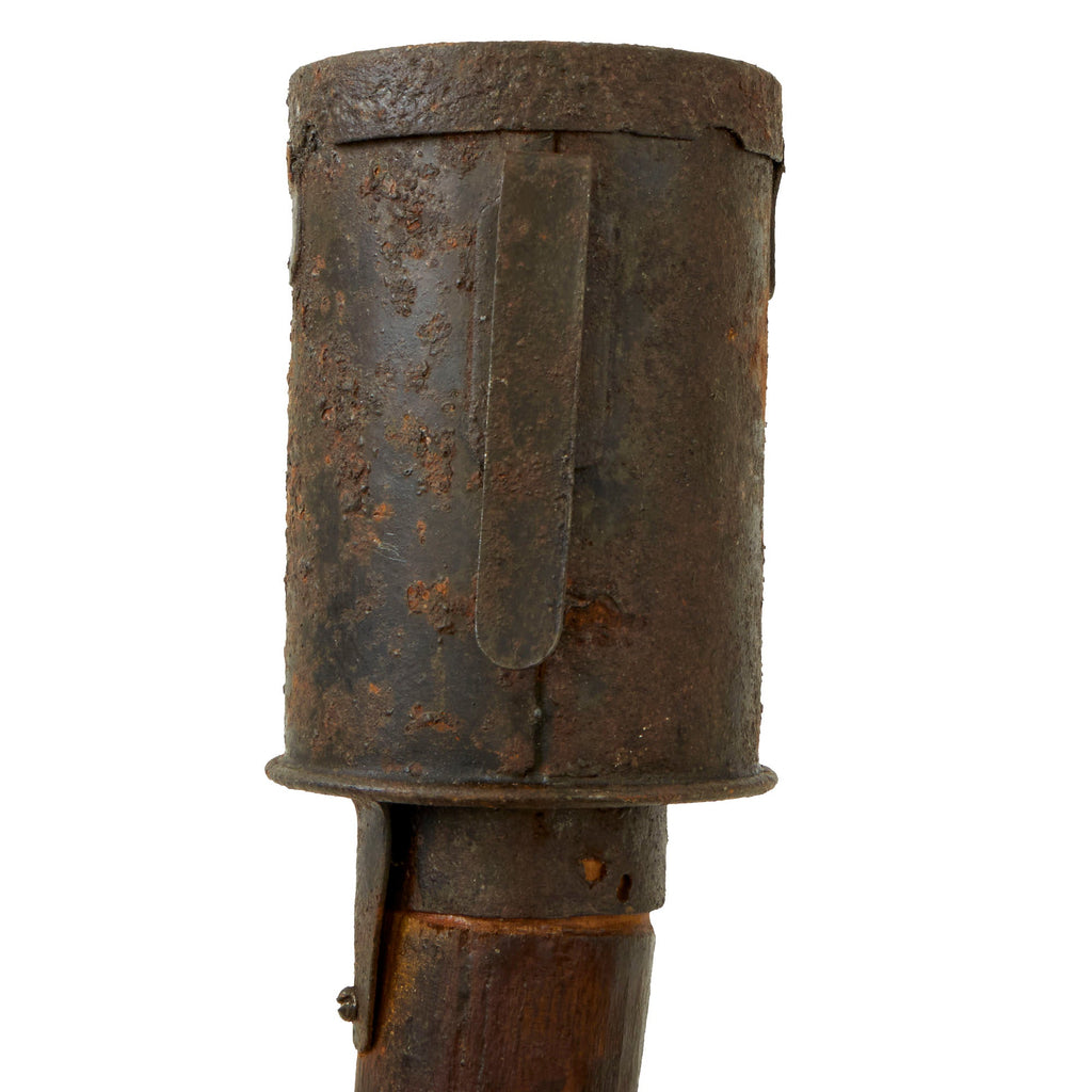 Original Austro-Hungarian WWI Inert Stick Grenade with Pull Ring & Str ...