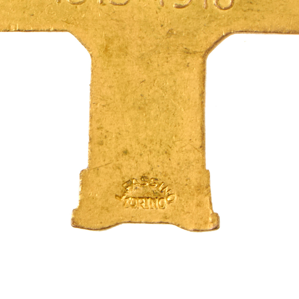 Original Italian WWI Prima Armata 1st Army Commemorative Cross Medal b ...