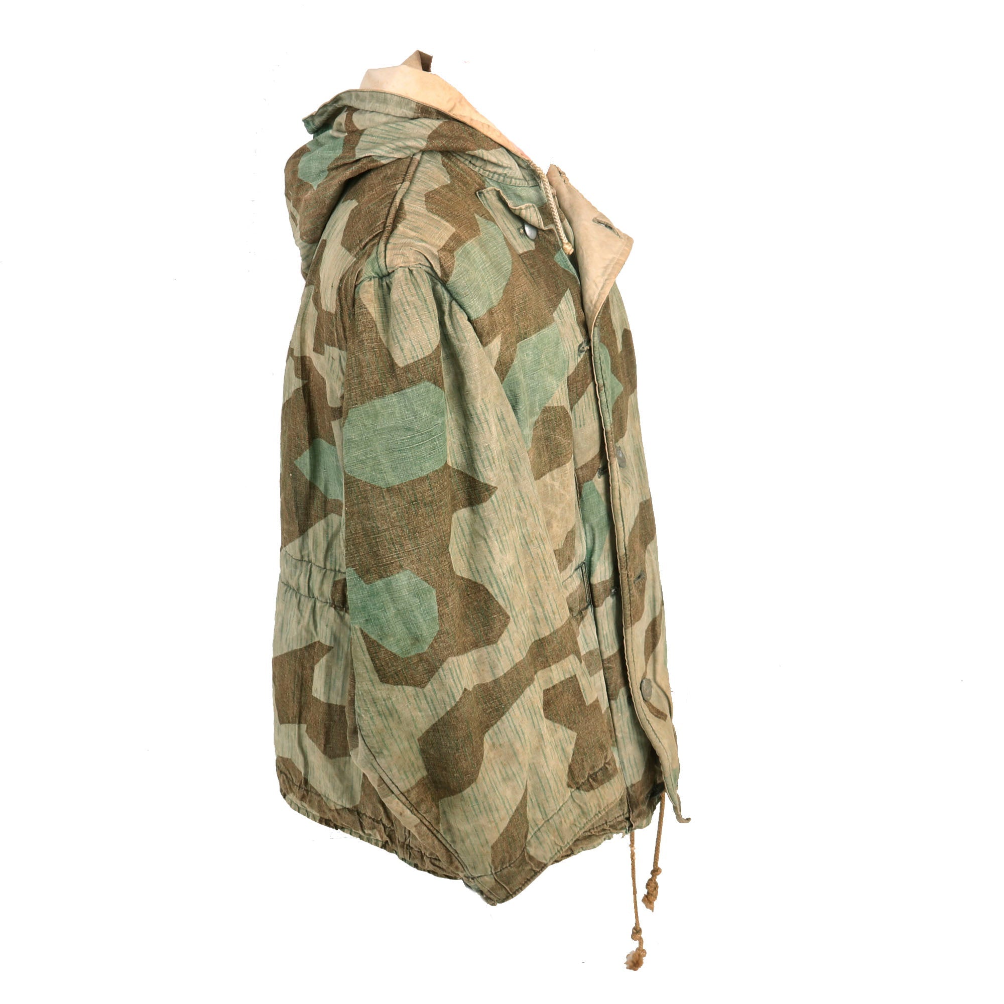 Original German WWII Kriegsmarine Coastal Artillery Splinter “A” Camou ...