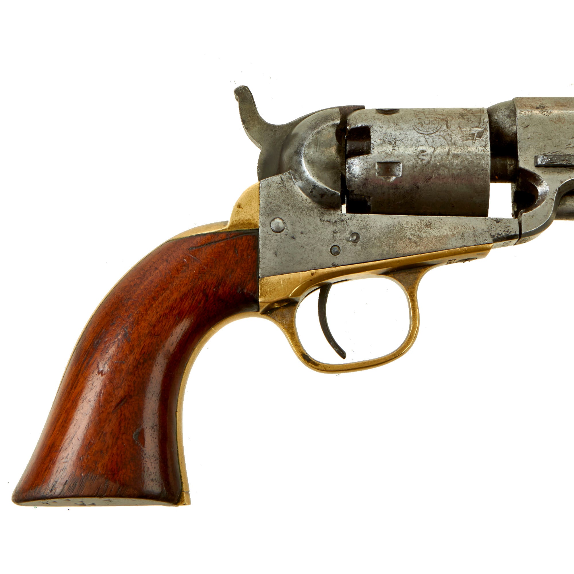 Original U.S. Indian Wars Era Colt M1849 Pocket Percussion Revolver wi ...